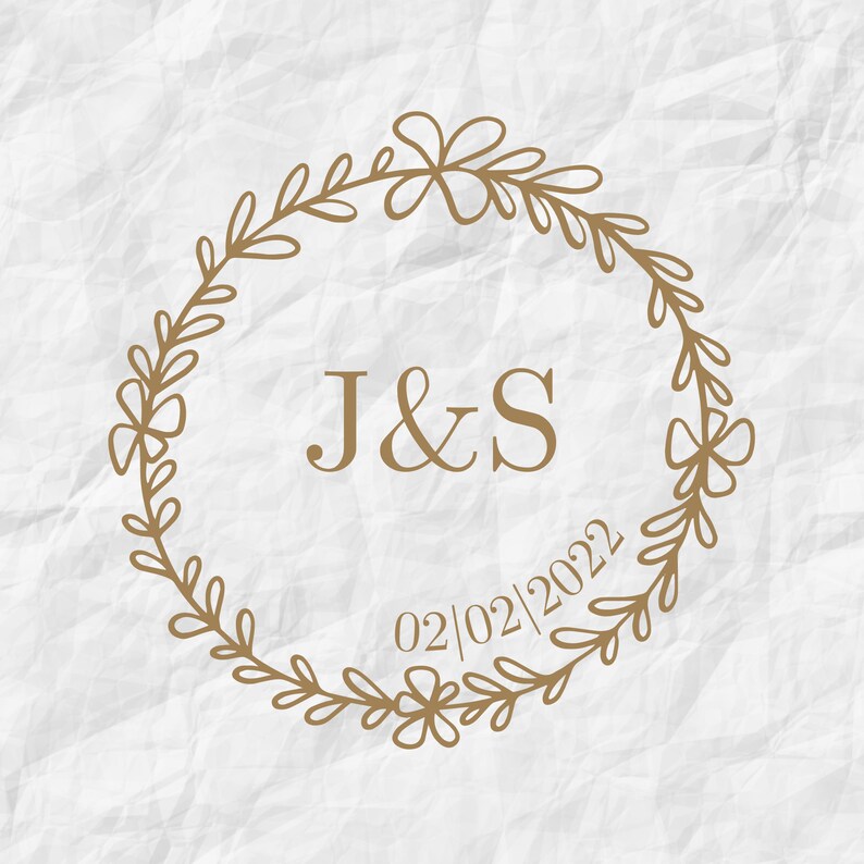8 Boho Editable Wedding Monograms/logo's - Etsy