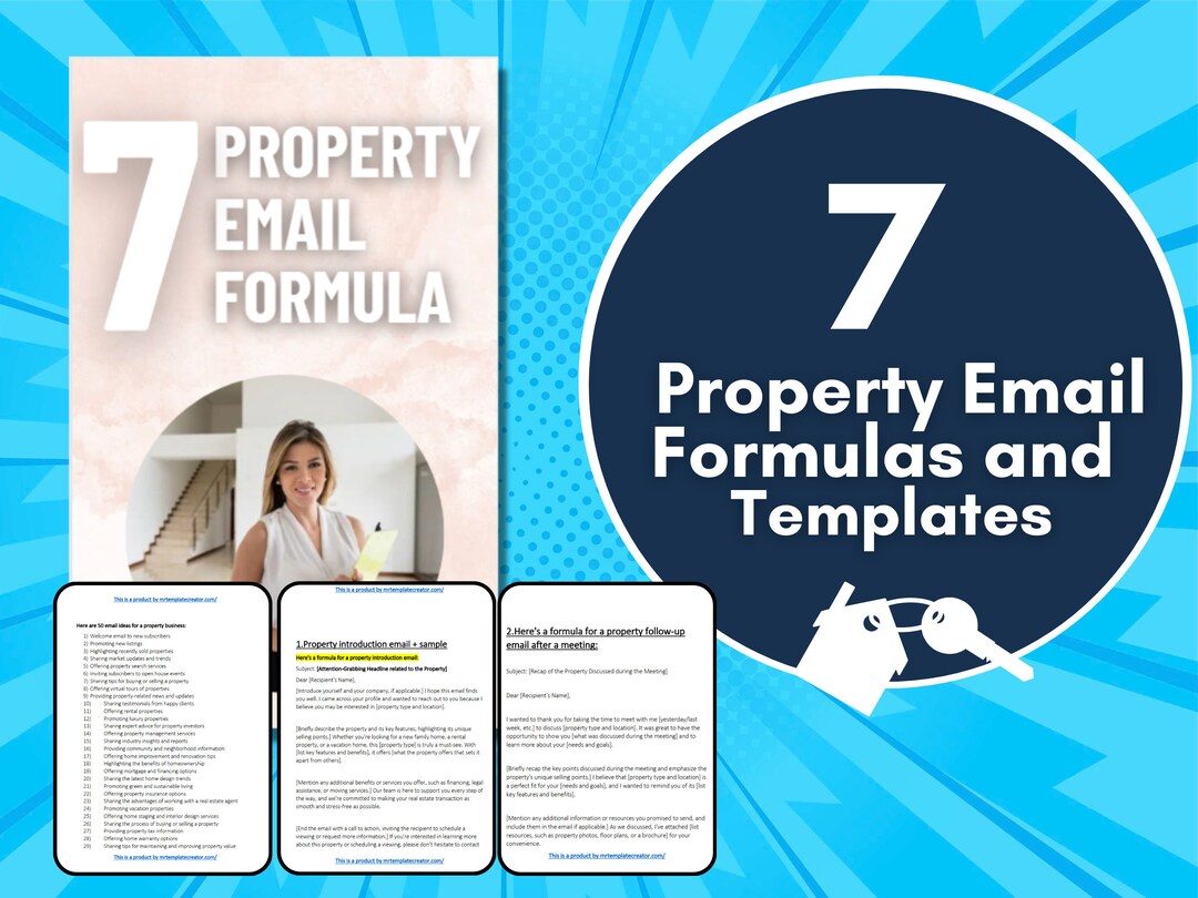 7 Real Estate Email Formulatemplate L Real Estate Email Marketing ...