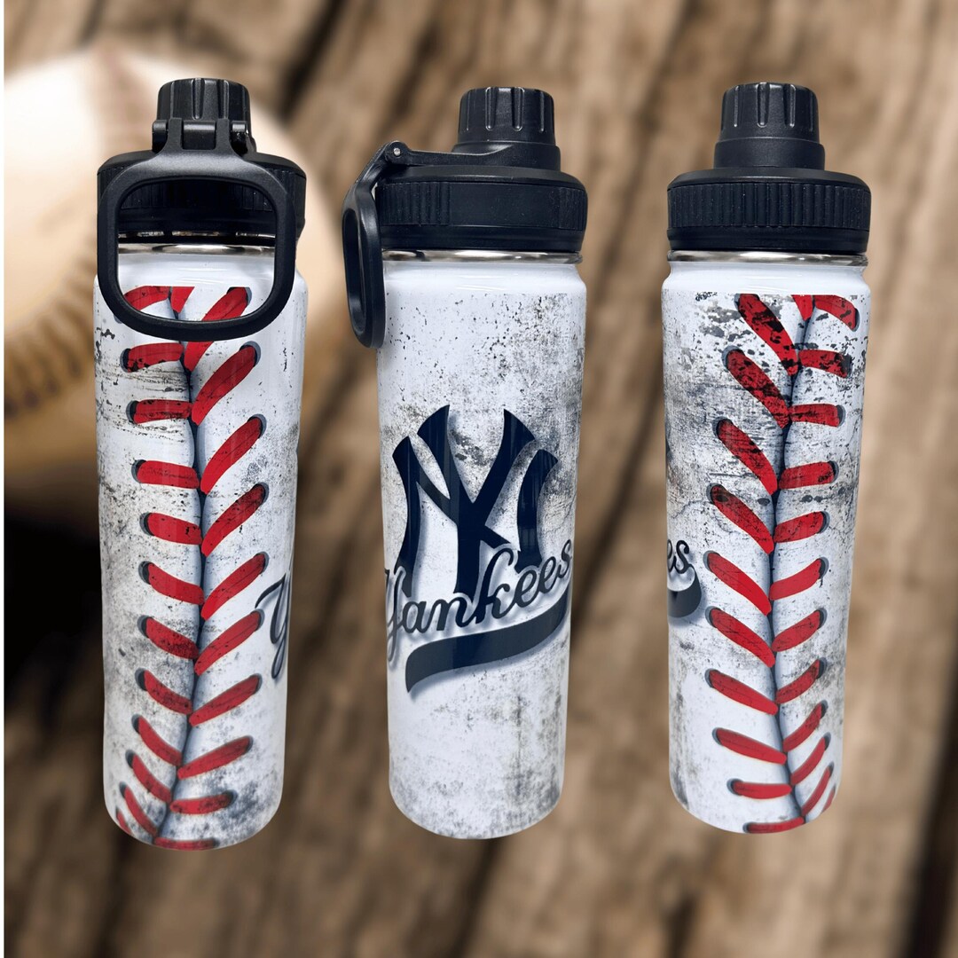 Yankees Water Bottle, New York Yankees, Gift for Her, Gift for Him ...