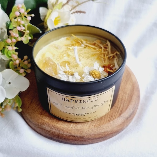 Happiness Candle - Etsy UK
