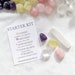Crystals for Beginners Starter Kit Beginning Crystals Starter Crystals ...