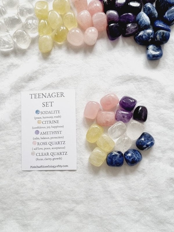 Crystals for Teenager Teenager Set Crystal Kit Crystals for 13th ...