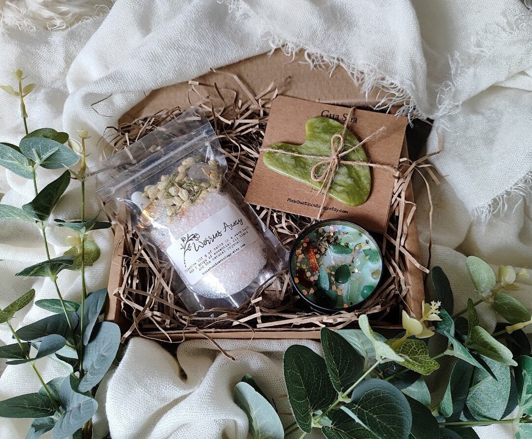 Worries Away Gift Box Spa Gift Set Gift Box Self-care Gift Birthday ...