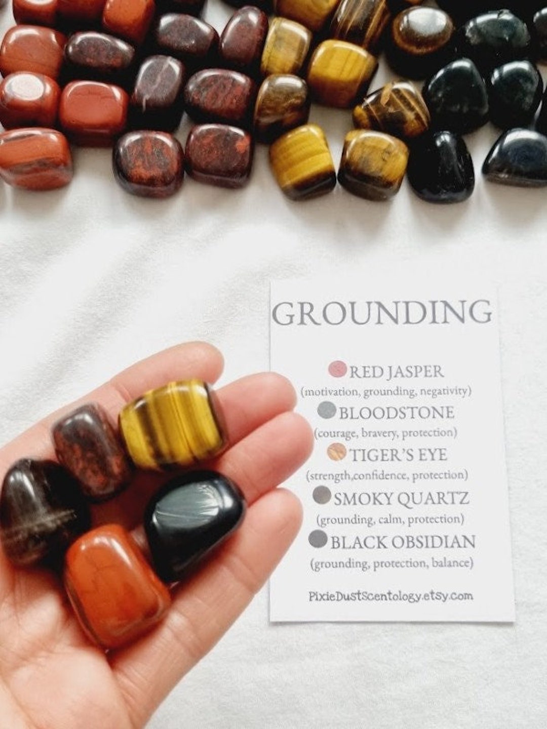 Crystals for Grounding Energy Grounding Natural Crystal Set Grounding ...