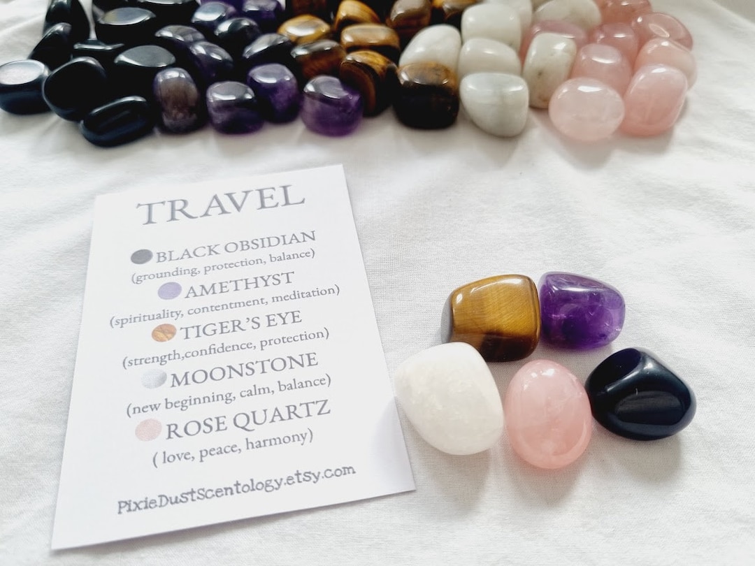 Crystals for Travel Safe Travels Travel Gift Travel Crystals Safe ...