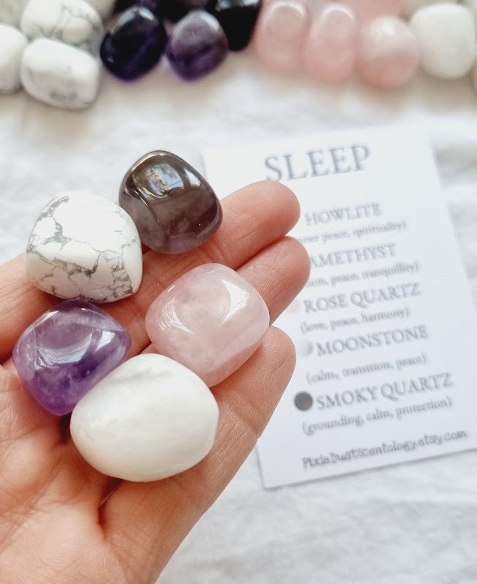 Crystals for Sleep Sleep Crystal Set Sleep Crystals Crystals - Etsy
