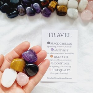 Crystals for Travel Safe Travels Travel Gift Travel Crystals Safe ...