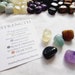 Crystals for Strength Strength Set Strength Gift Strength Crystal ...