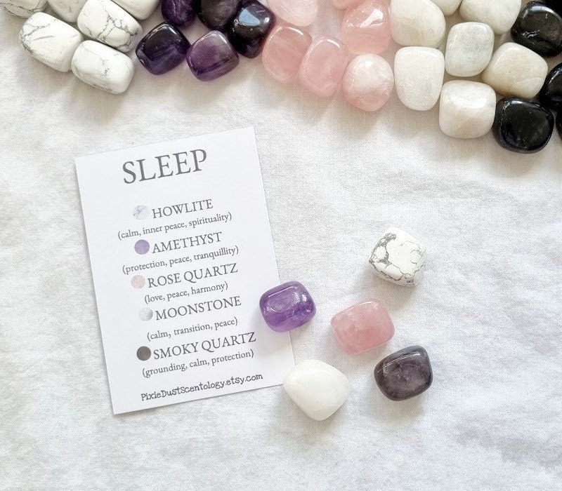 Crystals for Sleep Sleep Crystal Set Sleep Crystals Crystals - Etsy