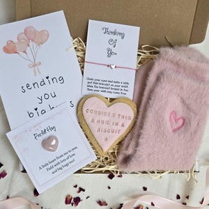 MINI HUG in a BOX - Personalised Gift Box Sending Hugs Birthday Gift ...
