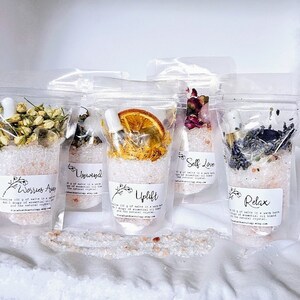 Spa Gift Set Relaxing Bath Salt Crystal Bath Salt Bath Salt Bath Salt ...