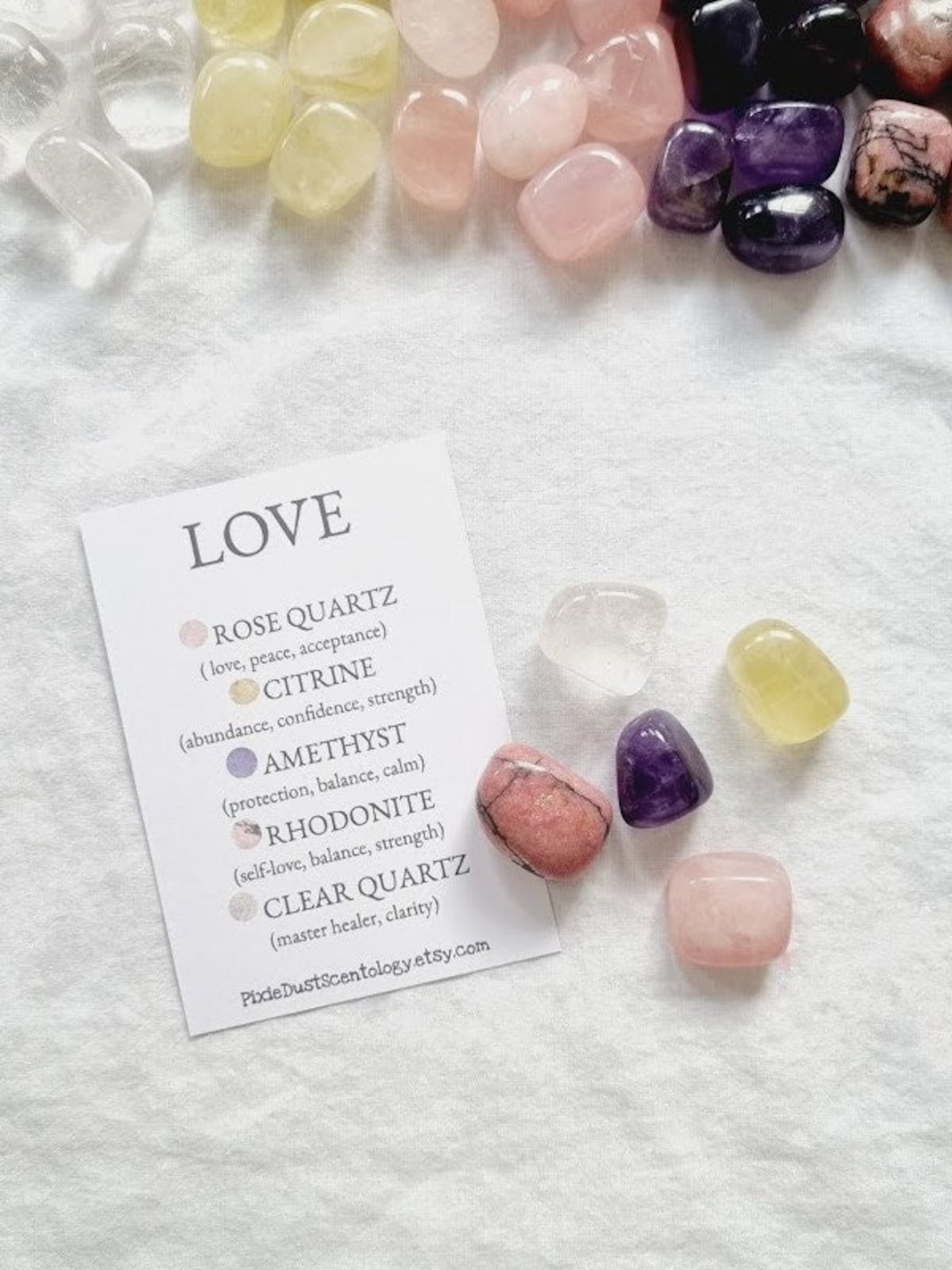 Crystals for Love Love Crystal Set Love Crystals Crystals for Love Love ...