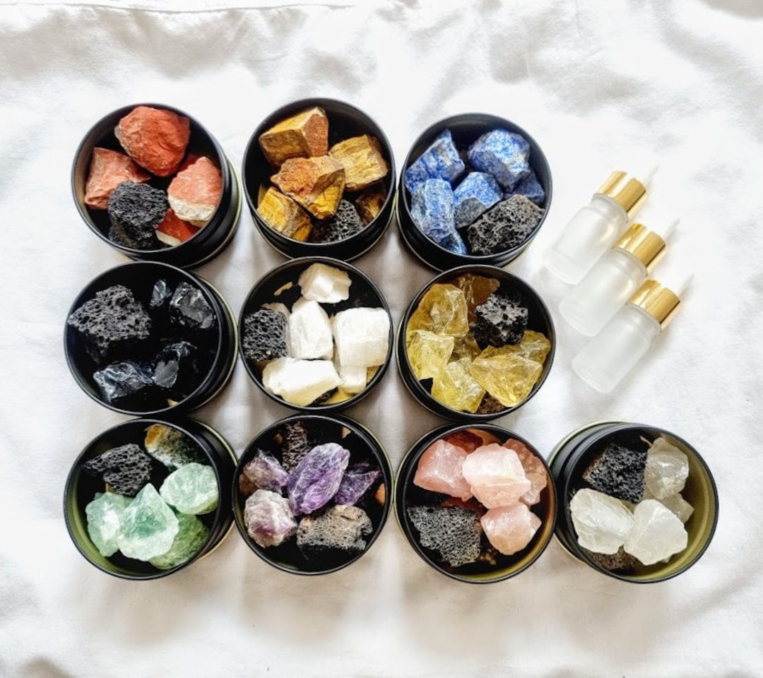 Crystal Diffuser Aromatherapy Diffuser Natural Crystal Diffuser Oil ...