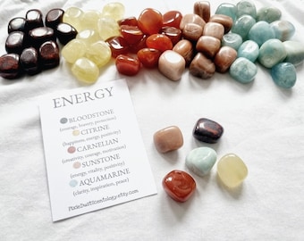 Energy Boost Crystal Kit - Etsy
