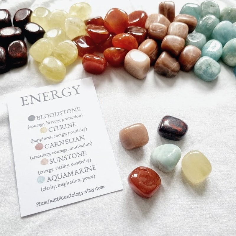 Energy Crystals - Etsy