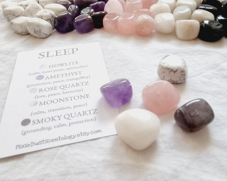 Crystals for Sleep Sleep Crystal Set Sleep Crystals Crystals - Etsy