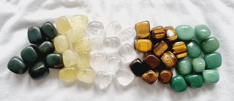 Crystals for Money Prosperity Gift Good Fortune Gift Abundance - Etsy