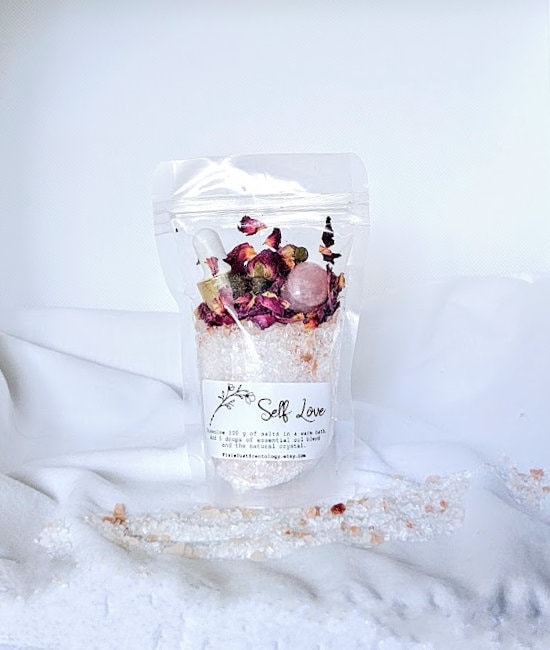 Bath Salt Gift Set Crystal Bath Salt Bath Salt Bath Salt Birthday Gift ...
