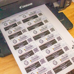 Printable HGA Style Labels, Downloadable Printed Grading Tabs, Print ...