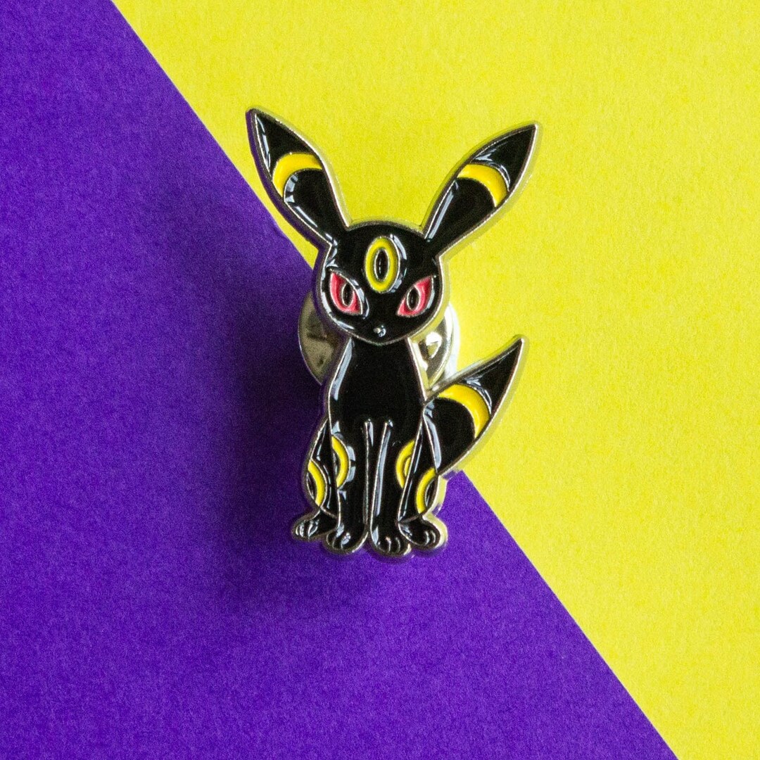 Umbreon Pin, Eevee Pokemon Fashion, Kids Style, Badge Metal, Gift, Fun ...