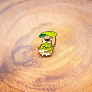 Korok Pin, Legend of Zelda Leaf Fashion, TOTK BOTW Style, Badge Metal ...