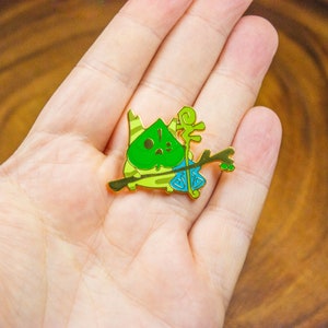 Korok Pin, Legend of Zelda Leaf Fashion, TOTK BOTW Style, Badge Metal ...