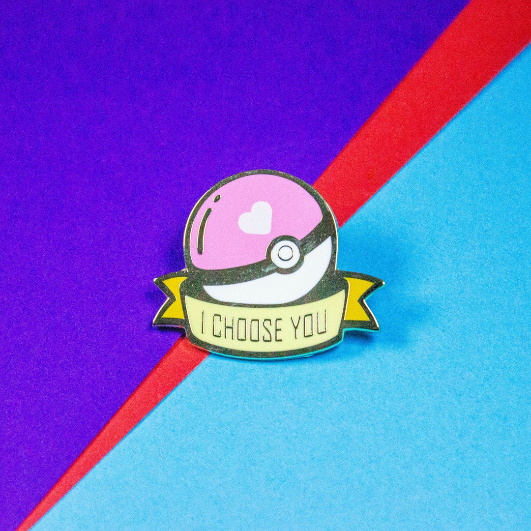 I Choose You Poke Ball Pin, Pokemon Fashion, Kids Style, Love Gf Metal ...