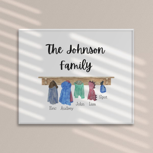 Customizable Family Wall Art - Etsy