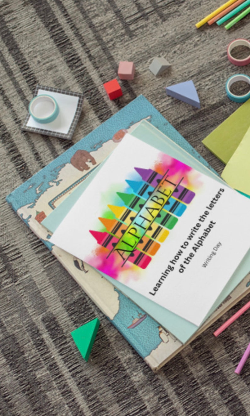 Home School Fun and Creative Alphabet Learning Activity Sheets With ...