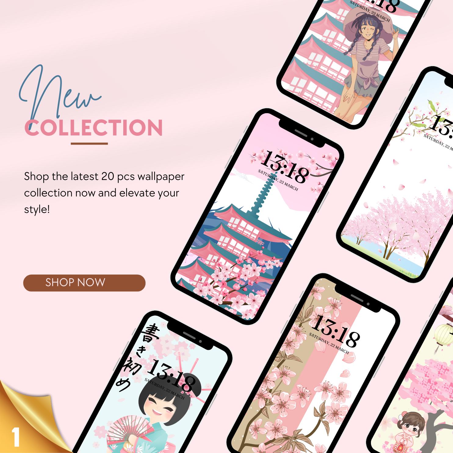 Sakura Mobile Phone Wallpaper / Android / Wallpaper / Sakura - Etsy