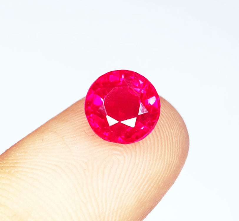 Natural Ruby Untreated Ruby Red Rose Ruby 1.67 Ct Madagascar Red Ruby ...