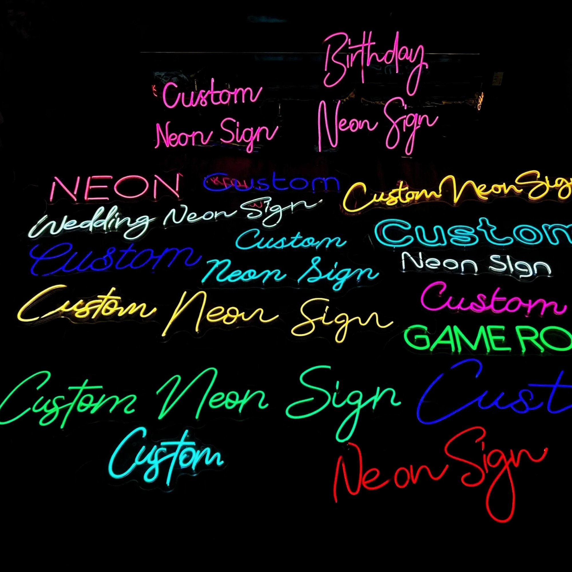 Custom Neon Signneon Signaesthetic Neon Signwedding Neon - Etsy Australia