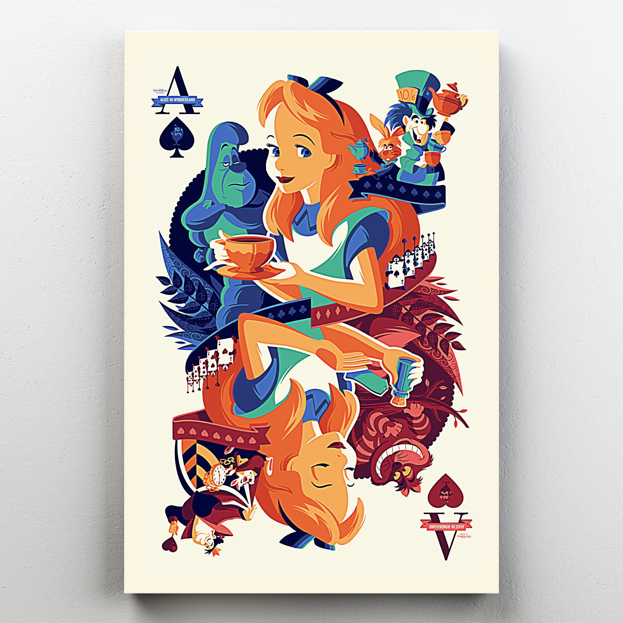 Alice In Wonderland Poster, Classic Disney Movie Poster sold by Gavin ...