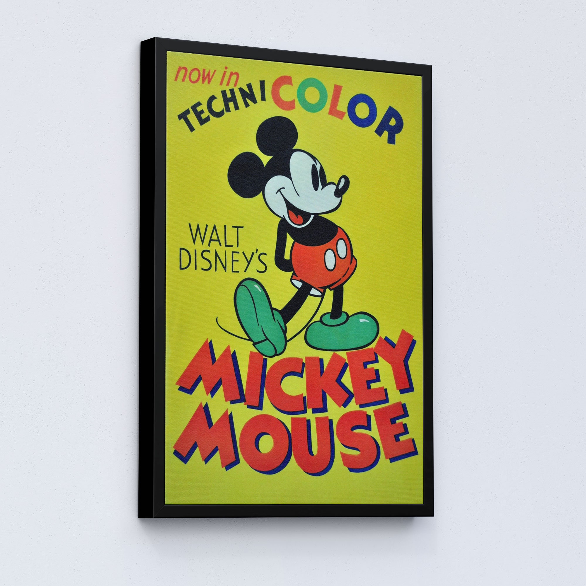 Disney Mickey Poster, Mickey Mouse Walt Disney Poster sold by Kristen ...