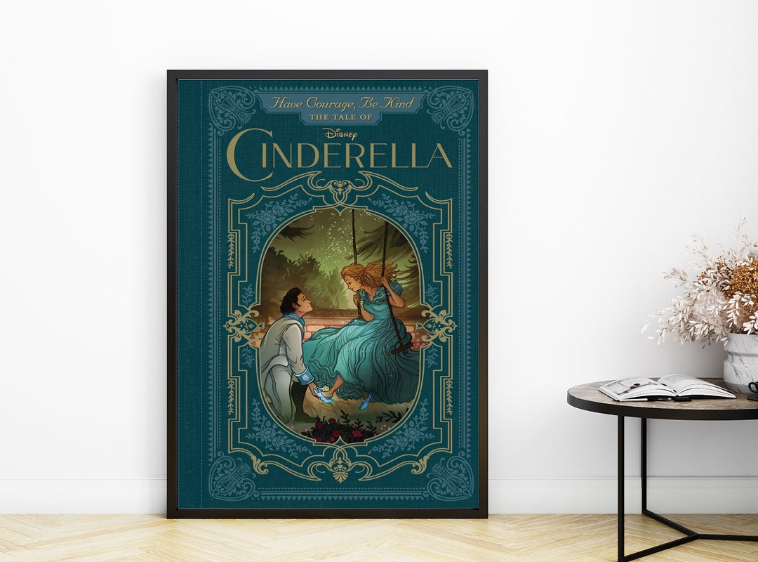 Vintage Disney Cinderella Poster Cinderella Princess Disney - Etsy
