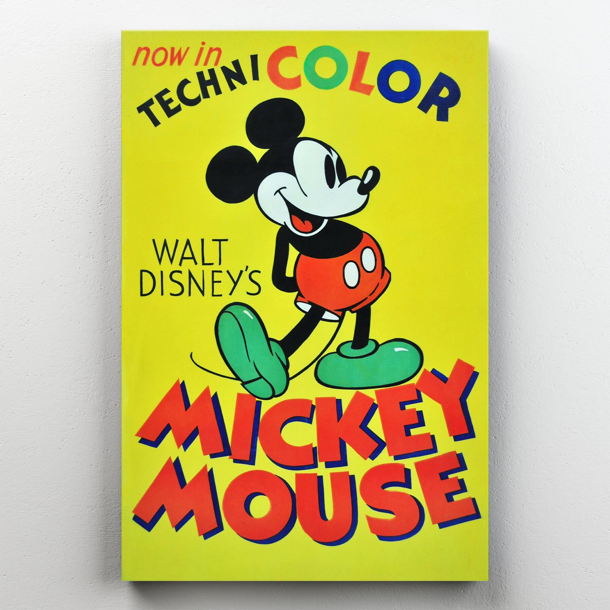 Disney Mickey Poster, Mickey Mouse Walt Disney Poster sold by Kristen ...