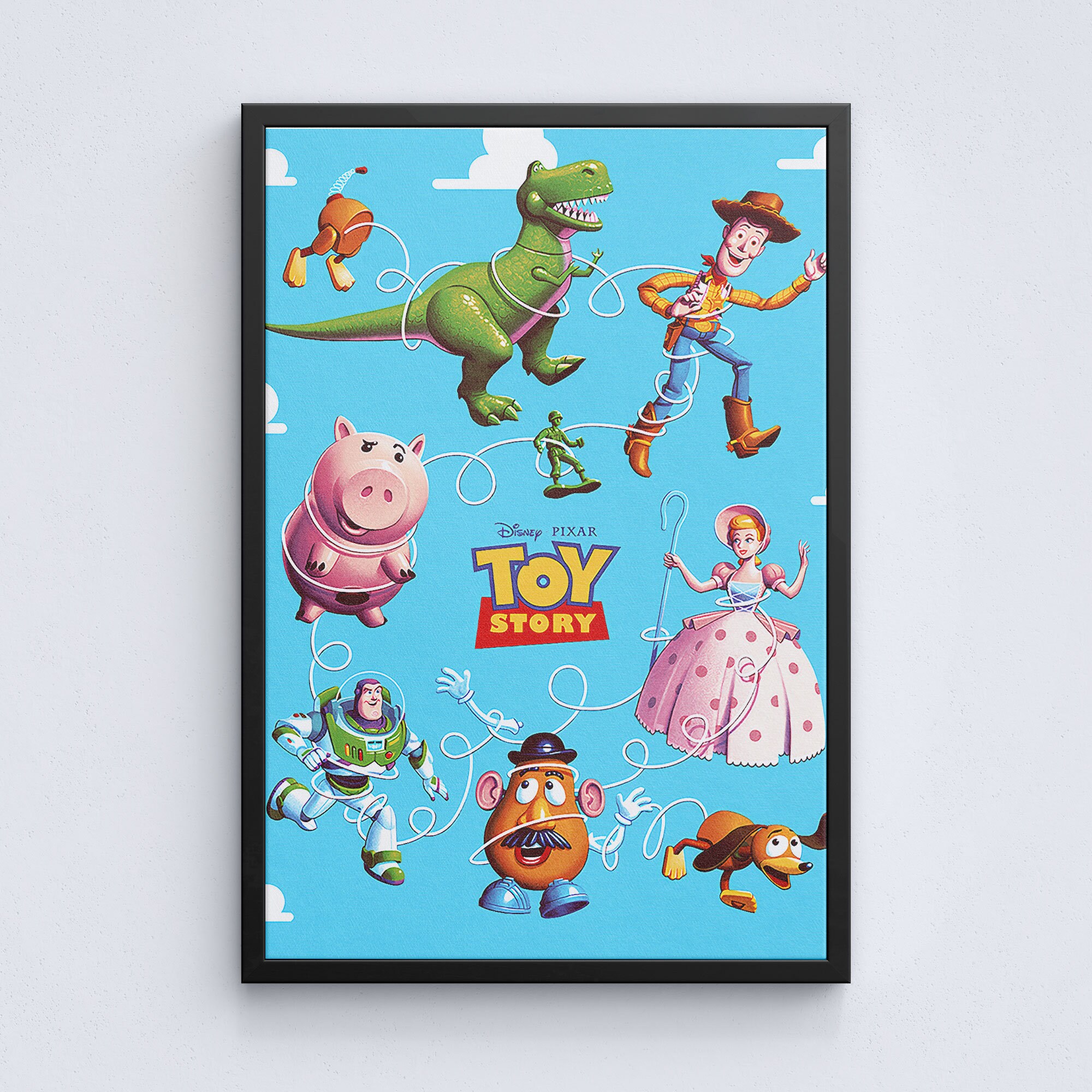 Disney Vintage Toy Story Poster Sold By Ontology Awake Sku 3241074 Printerval Uk