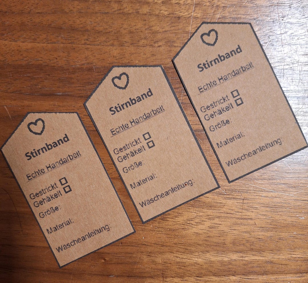 Headband Labels to Print Printable Labels - Etsy