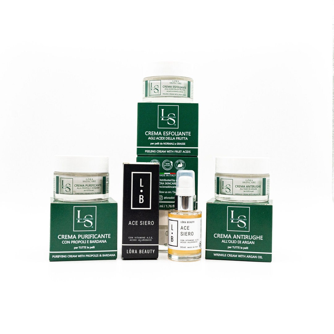 Gift Set 3 Face Creams Kit Night and Day Serum Exfoliating - Etsy