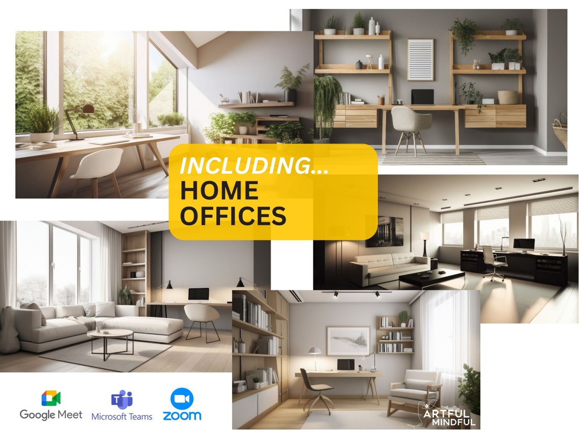 Zoom Backgrounds Pack of 40, Virtual Background, Zoom Background ...