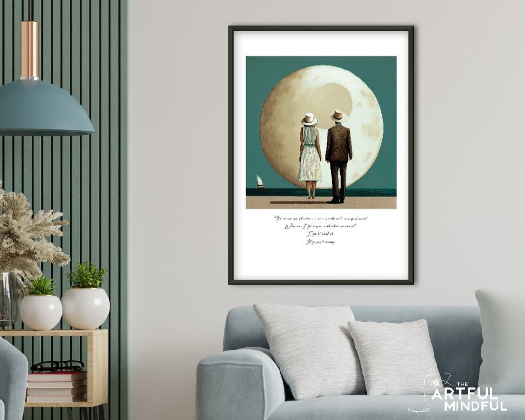 FRAMED Inspirational Wall Art Meditation Wall Art Motivational Wall Art ...