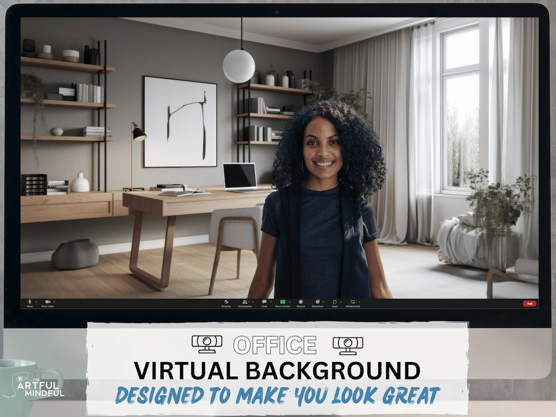 Zoom Backgrounds Pack of 5, Virtual Background, Zoom Background ...