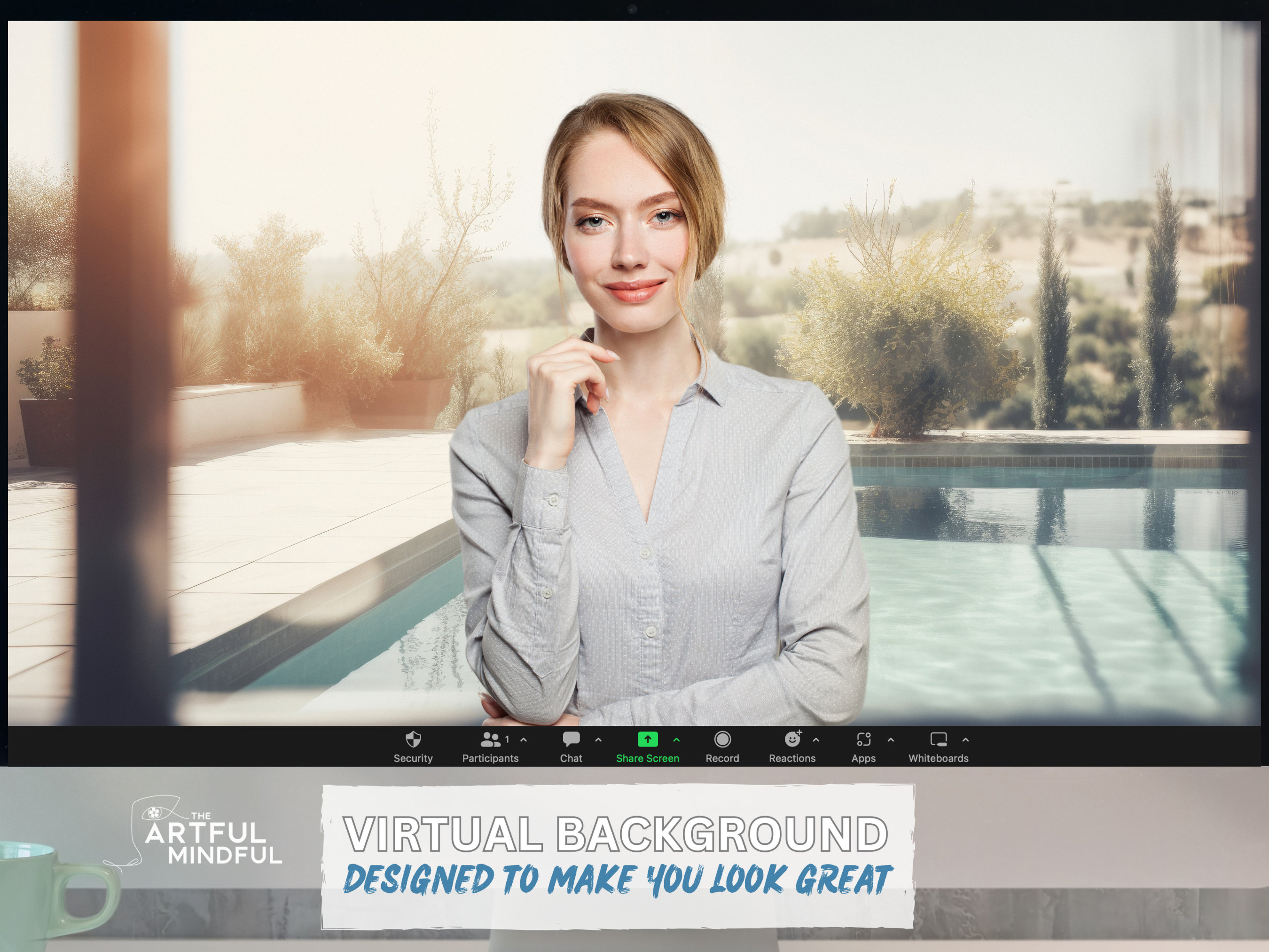 Zoom Backgrounds Pack of 5 Virtual Background Zoom - Etsy