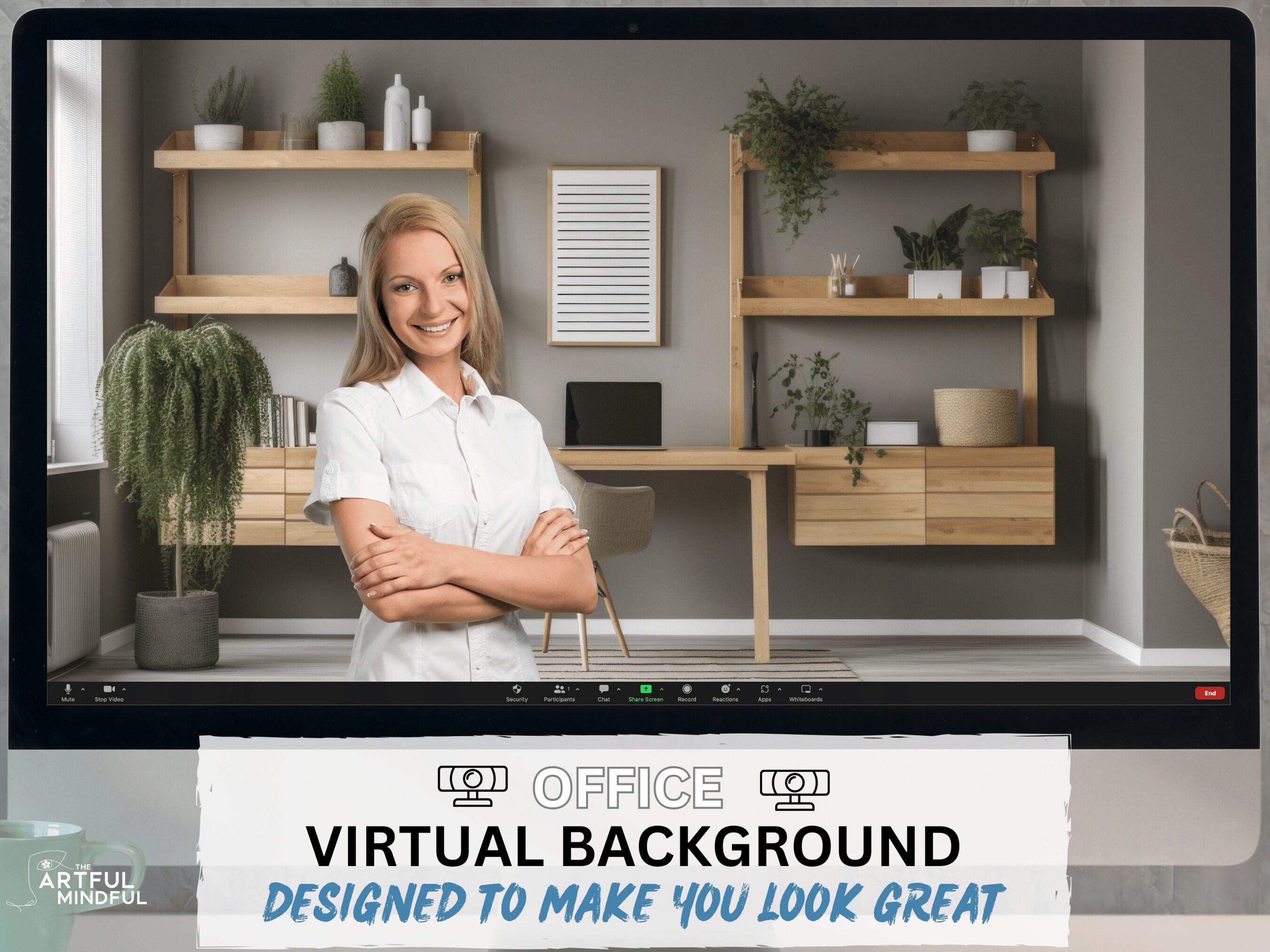 Zoom Backgrounds Pack of 5, Virtual Background, Zoom Background ...