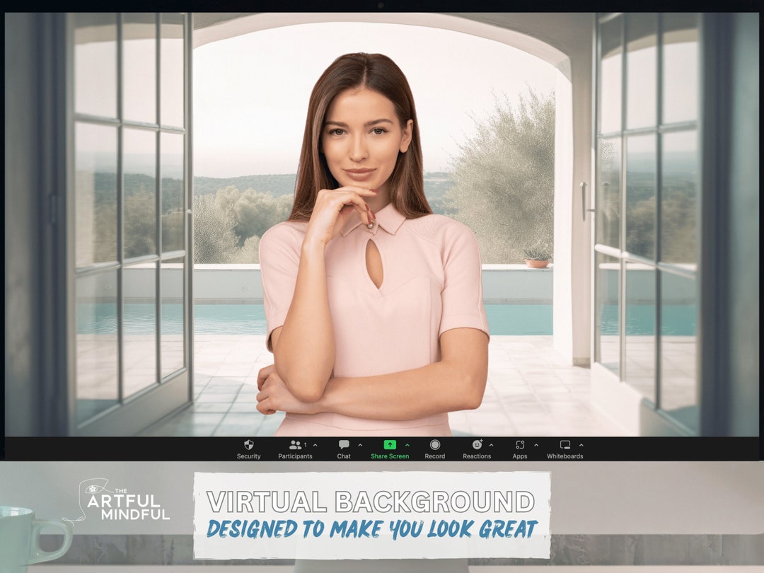 Zoom Background Virtual Background Shelves Background - Etsy