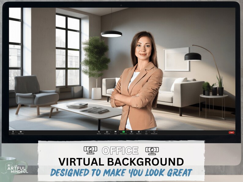 Zoom Backgrounds Pack of 5, Virtual Background, Zoom Background ...