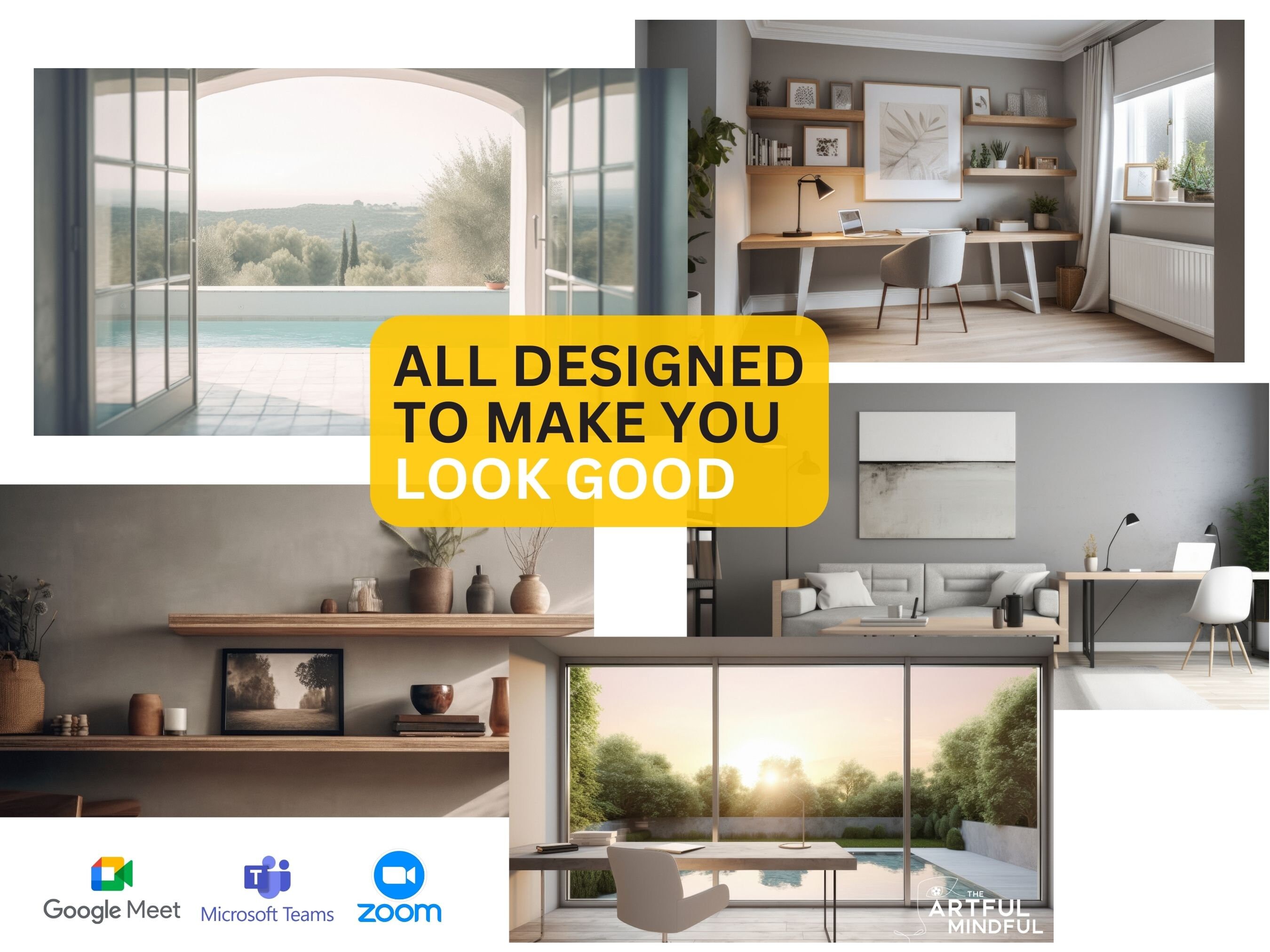 Zoom Backgrounds Pack of 40, Virtual Background, Zoom Background ...