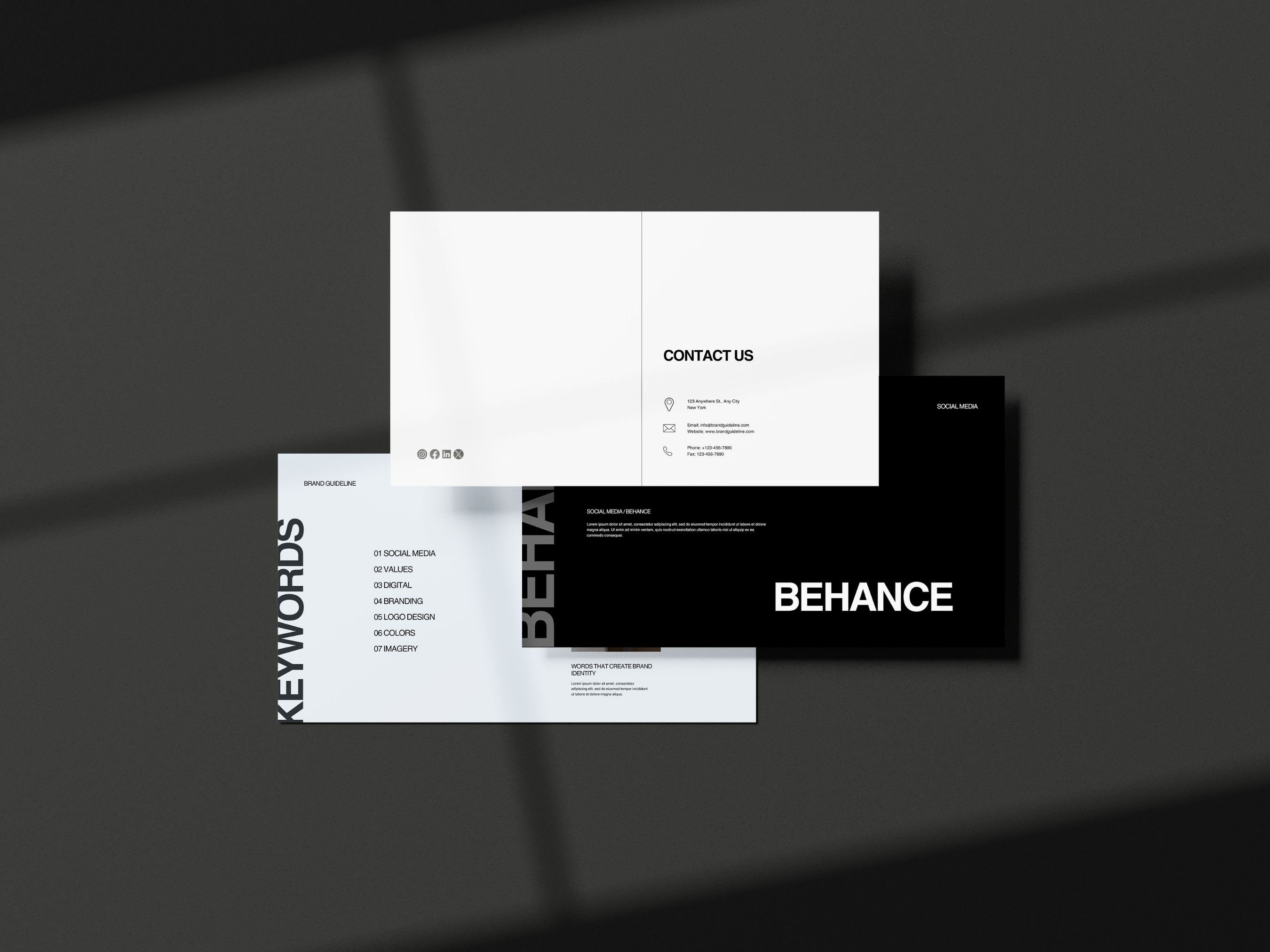 Work Brand Guideline Template, Canva Brand Guidelines, Canva Templates ...