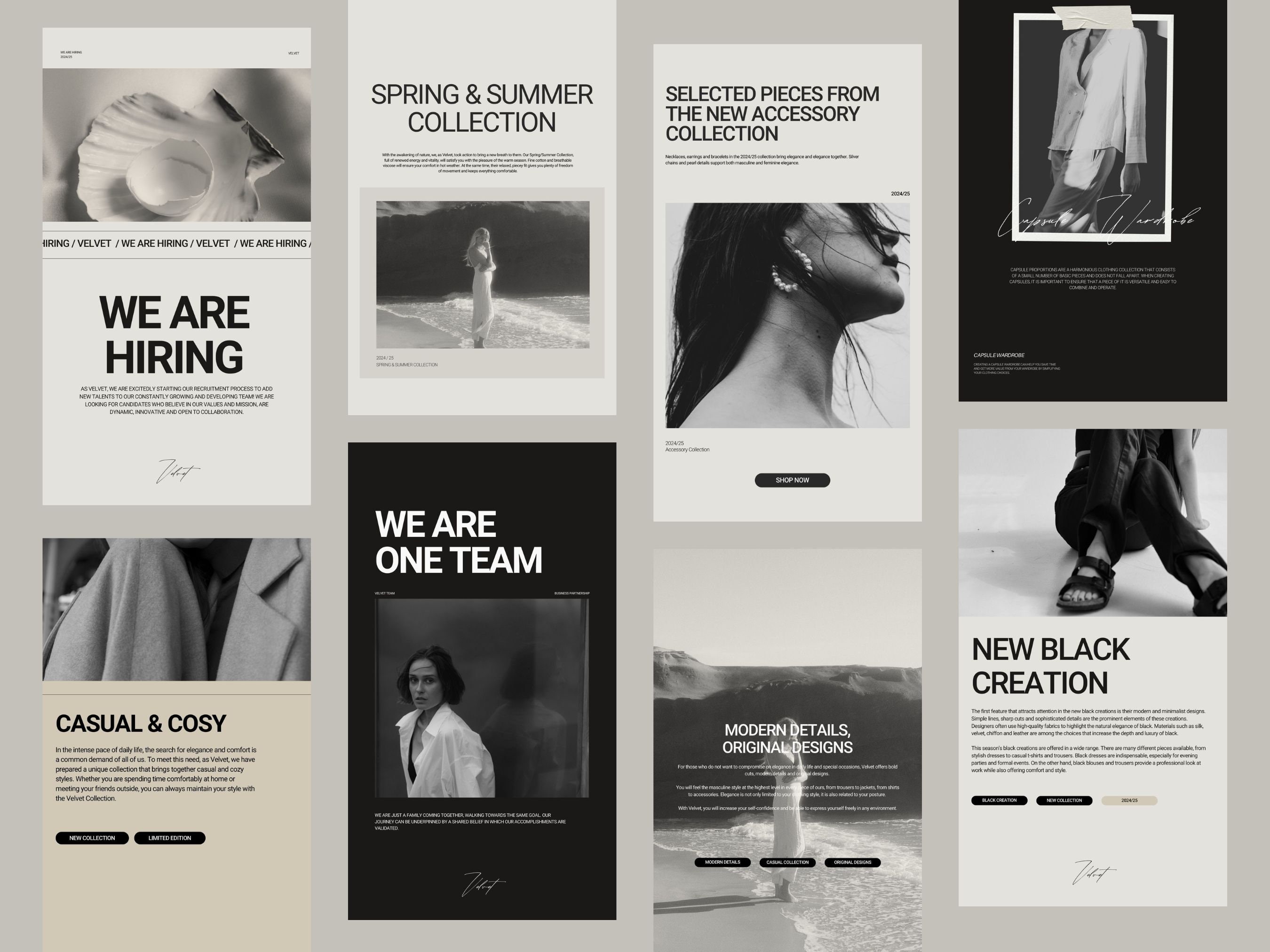 Velvet Instagram Story Templates: 30 Canva Fashion Layouts - Etsy UK