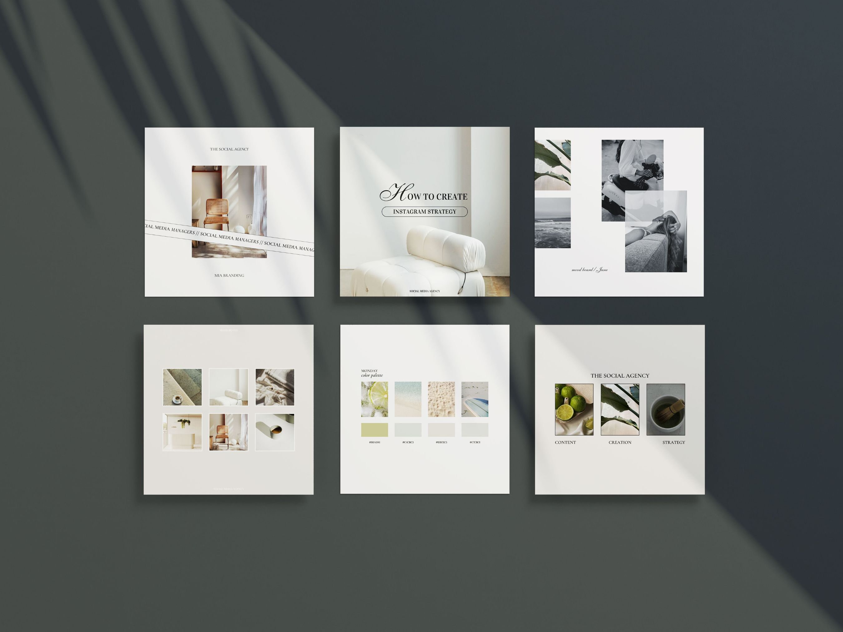 Instagram Agency Templates, 30 Instagram Post Template, Canva Editable ...